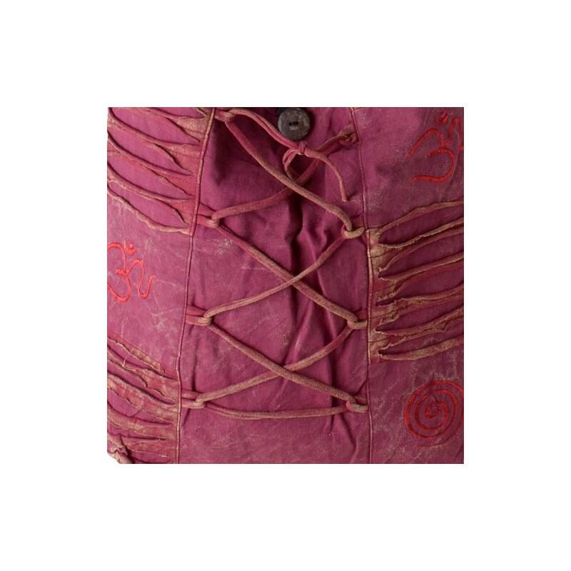Umhängetasche Beuteltasche Cutwork Om | Vishes - Vishes - Al